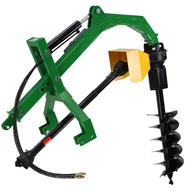 HDGL Post Hole Digger | HDGL Post Hole Digger Tractor Attachment - Mateng